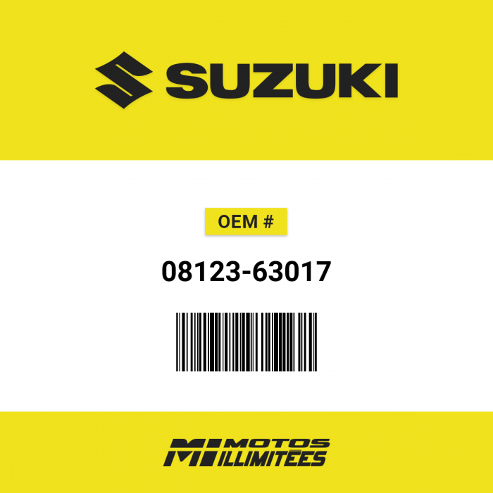 Suzuki B. Bearing - 08123-63017 | FortNine Canada