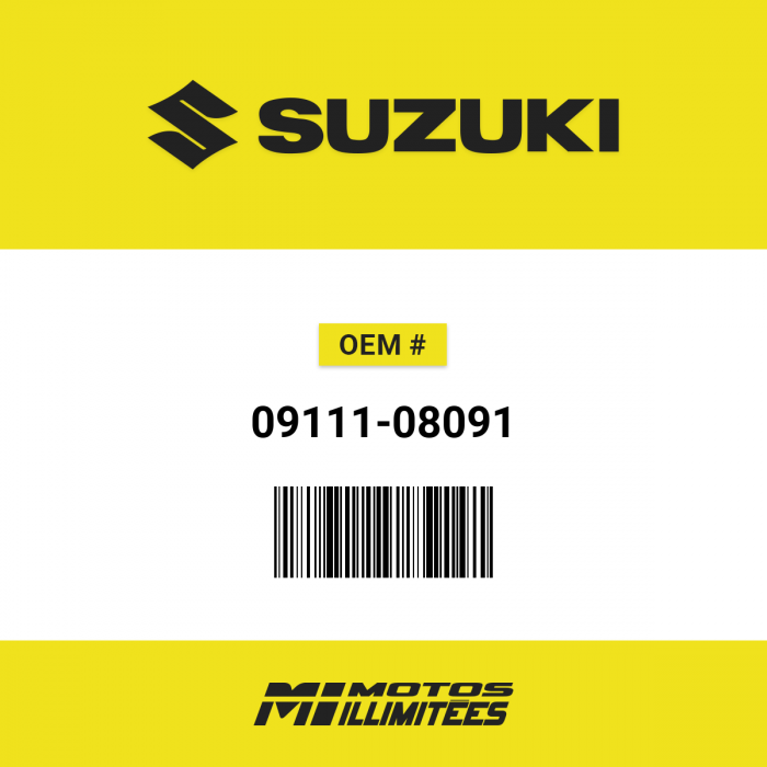 Suzuki Bolt (8X44) - 09111-08091 | FortNine Canada