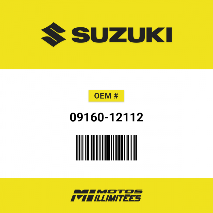 Suzuki Washer (12X40X3) - 09160-12112 | FortNine Canada