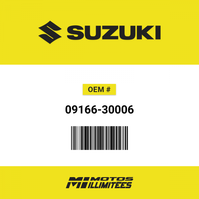 Suzuki Washer - 09166-30006 | FortNine Canada