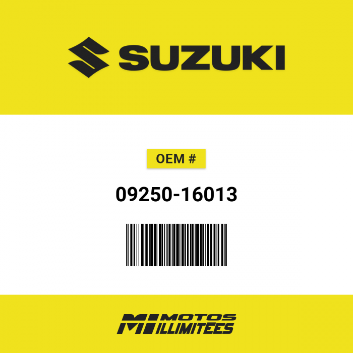 Suzuki Cap (OD:25) - 09250-16013 | FortNine Canada