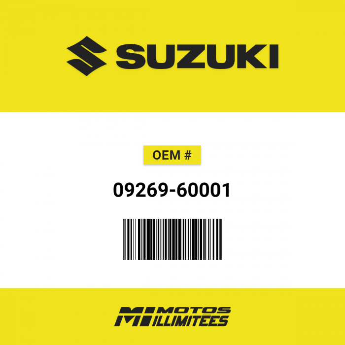Suzuki Bearing (60X85X3) - 09269-60001 | FortNine Canada