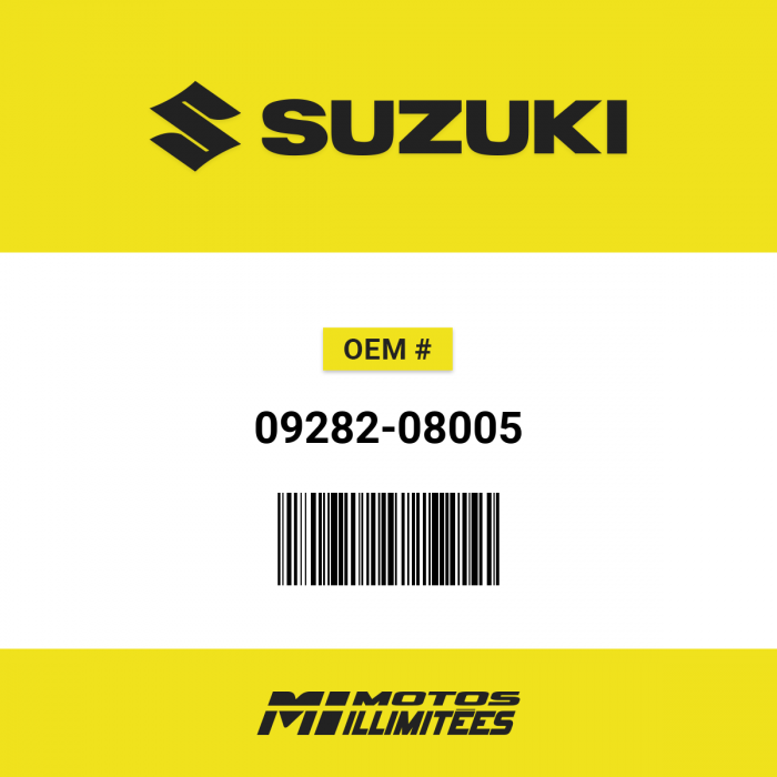 Suzuki Seal, Oil (8X22X7) - 09282-08005 | FortNine Canada