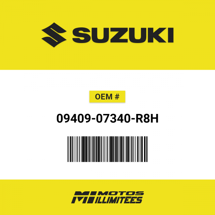 Suzuki Clip (Beige) - 09409-07340-R8H | FortNine Canada