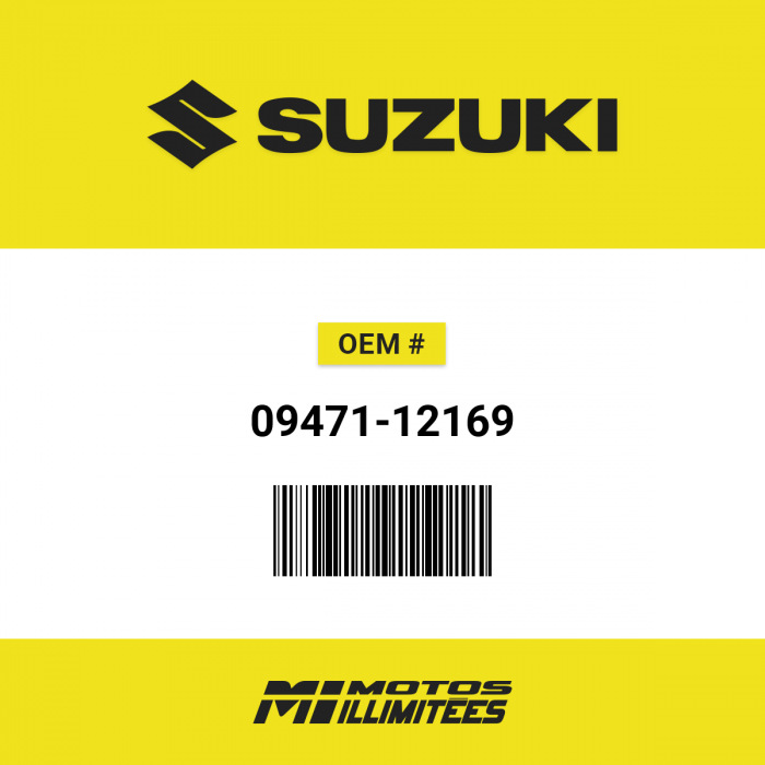 Suzuki Bulb (12V7/3.4W) - 09471-12169 | FortNine Canada