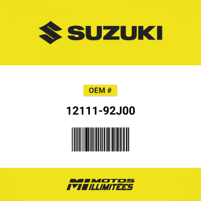 Suzuki Piston - 12111-92J00 | FortNine