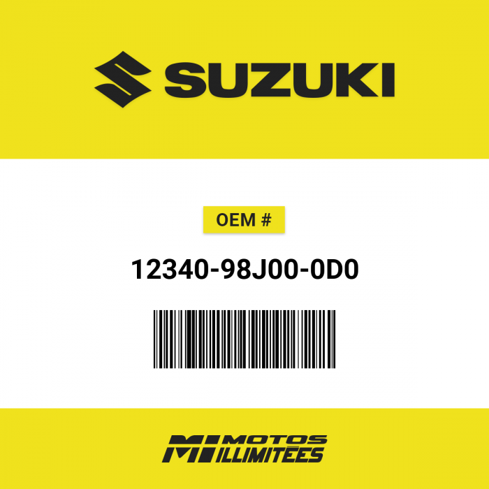 Suzuki Bearing Sub Set Crankshaft - 12340-98J00-0D0 | FortNine Canada