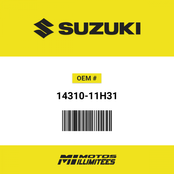 Suzuki Body Muffler - 14310-11H31 | FortNine Canada