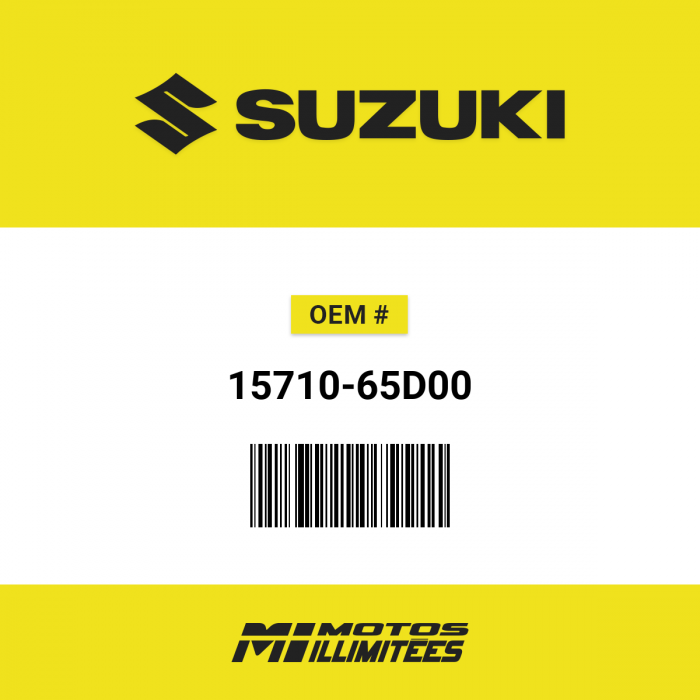 Suzuki Injector Assembly, Fuel - 15710-65D00 | FortNine Canada