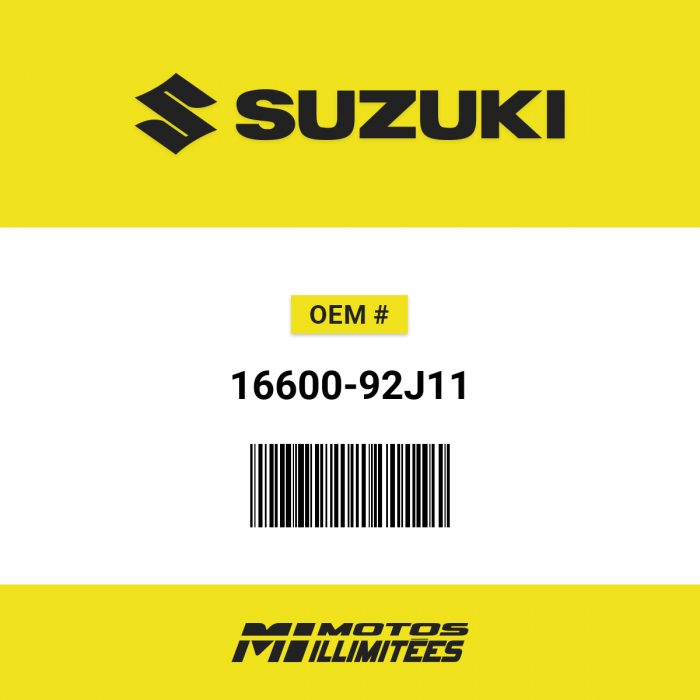 Suzuki Cooler Assembly Oil - 16600-92J11 | FortNine