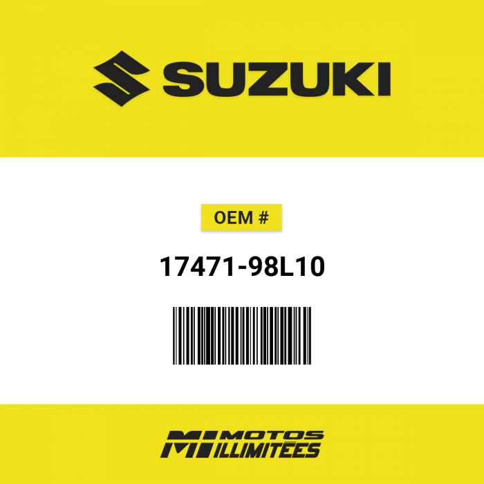 Suzuki Panel Pump Case Under - 17471-98L10 | FortNine Canada