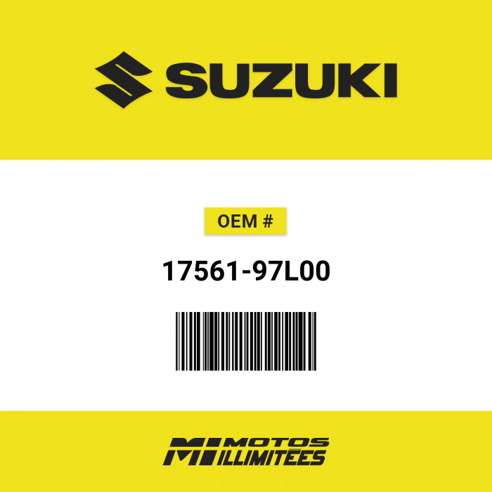 Suzuki Tube Water (S) - 17561-97L00 | FortNine
