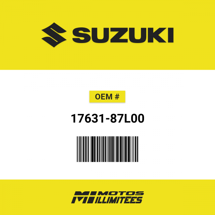 Suzuki Filter Water Port Side - 17631-87L00 | FortNine Canada