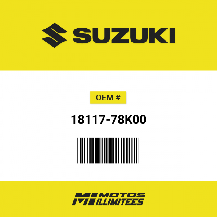 Suzuki Valve Evap Cstr Purge - 18117-78K00 | FortNine Canada