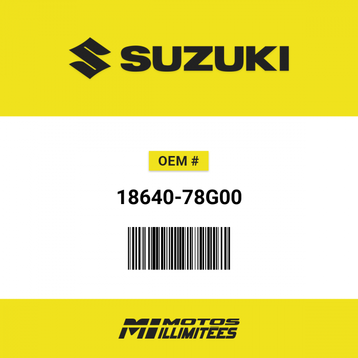 Suzuki Sensor Assembly Knock - 18640-78G00 | FortNine Canada