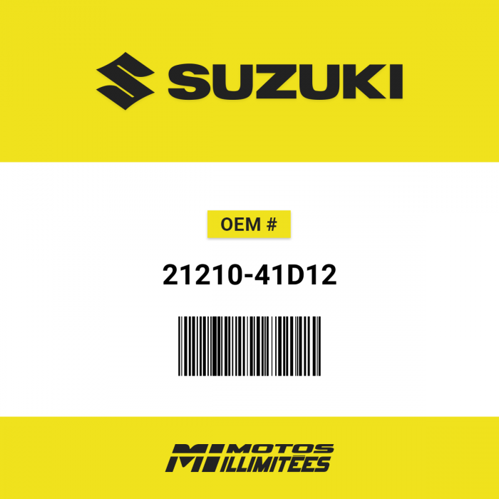 Suzuki Face Fixed Driven - 21210-41D12 | FortNine Canada