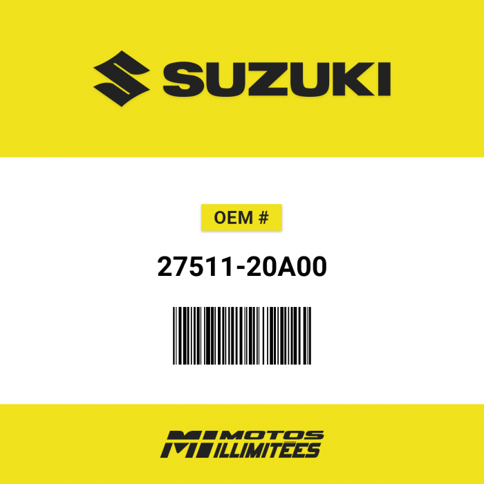 Suzuki Sprocket Engine (NT:15) - 27511-20A00 | FortNine Canada