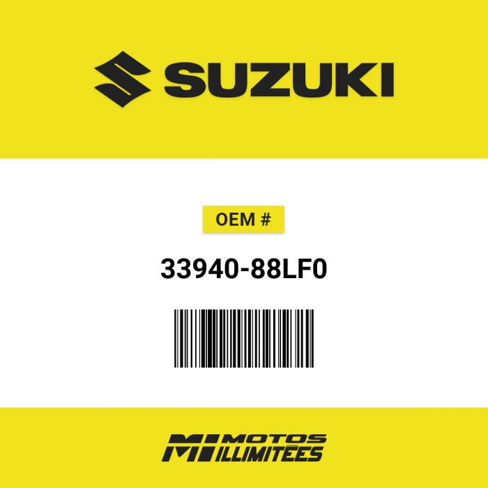 Suzuki Unit Engine Control - 33940-88LF0 | FortNine Canada