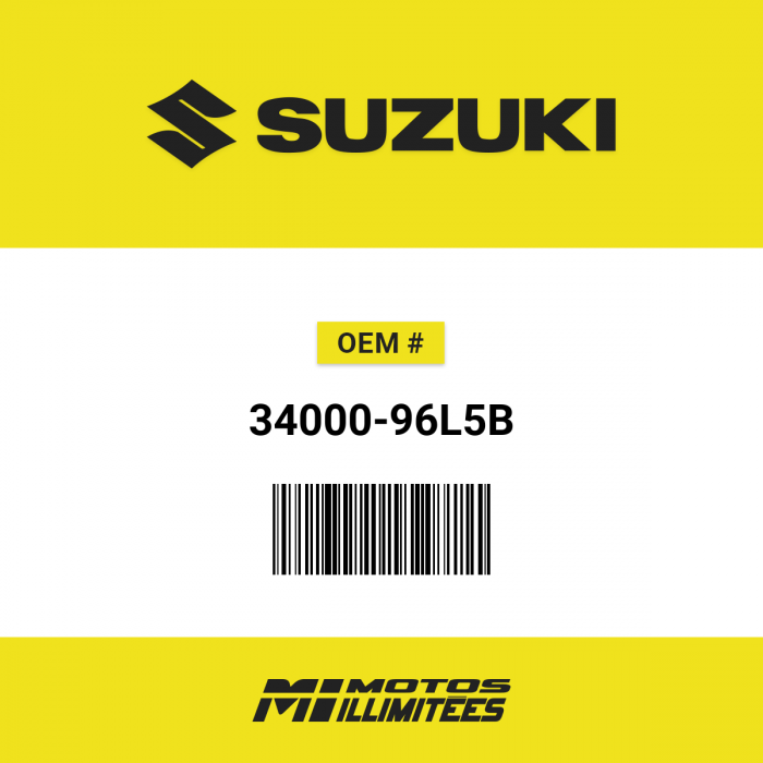 Suzuki Kit Dual Gauge Mech - 34000-96L5B | FortNine Canada