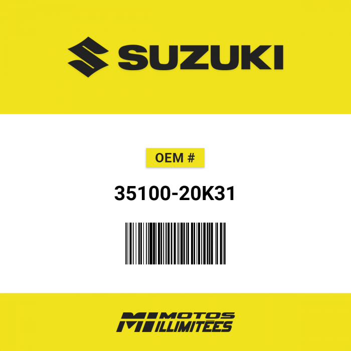 Suzuki Headlamp Assembly - 35100-20K31 | FortNine