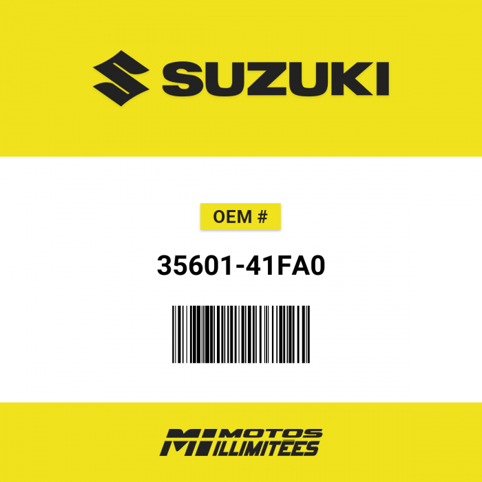 Suzuki Lamp Assembly FR Turn Signal R - 35601-41FA0 | FortNine Canada