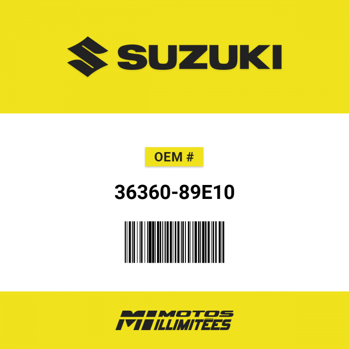 Suzuki Indicator Oil Level - 36360-89E10 | FortNine Canada
