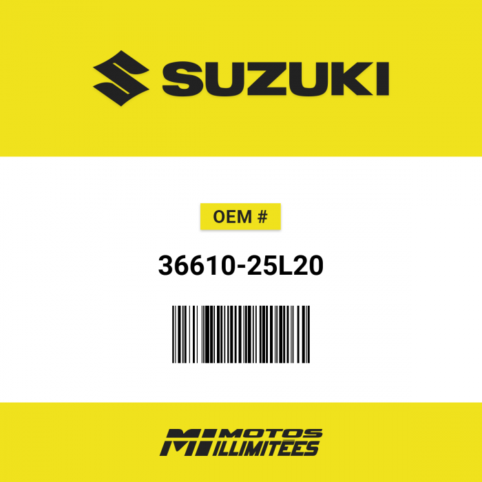 Suzuki Harness Wiring No.1 - 36610-25L20 | FortNine Canada