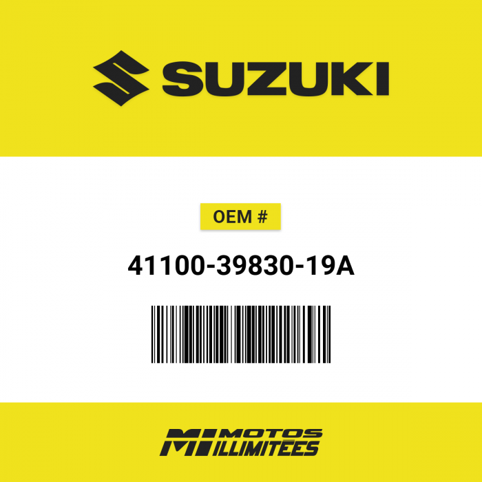 Suzuki Frame Set - 41100-39830-19A | FortNine Canada