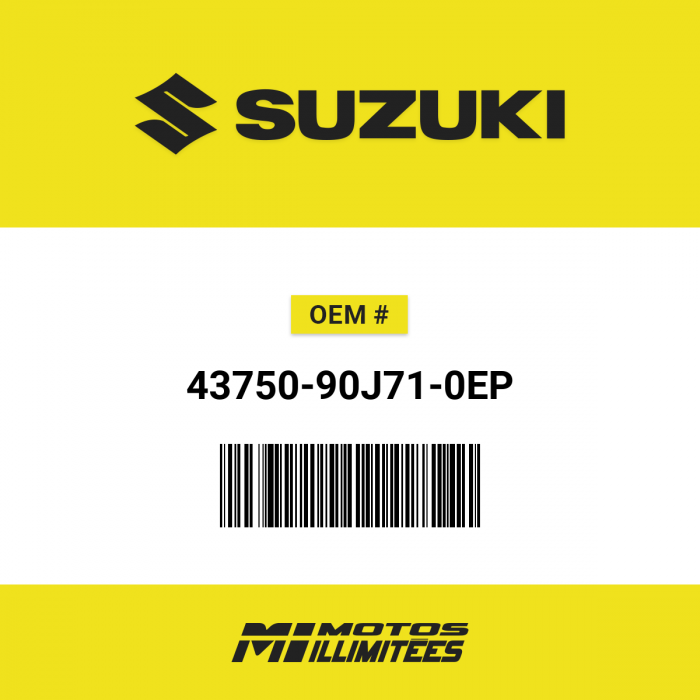 Suzuki Bracket Comp Steering (X) - 43750-90J71-0EP | FortNine Canada
