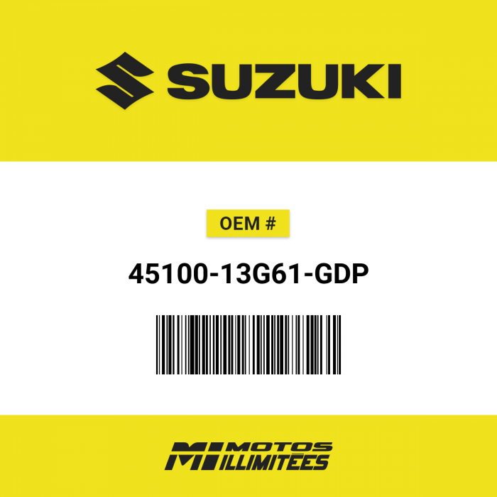 Suzuki Seat Assembly - 45100-13G61-GDP | FortNine Canada