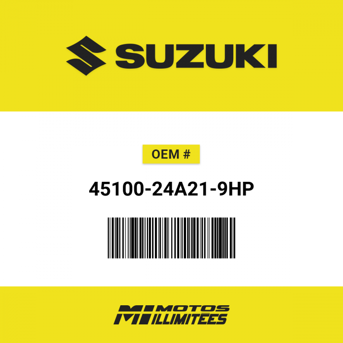 Suzuki Seat Set - 45100-24A21-9HP | FortNine Canada
