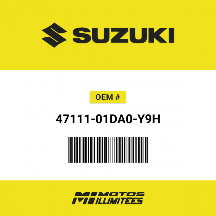 Suzuki Cover Frame - 47111-01DA0-Y9H | FortNine Canada