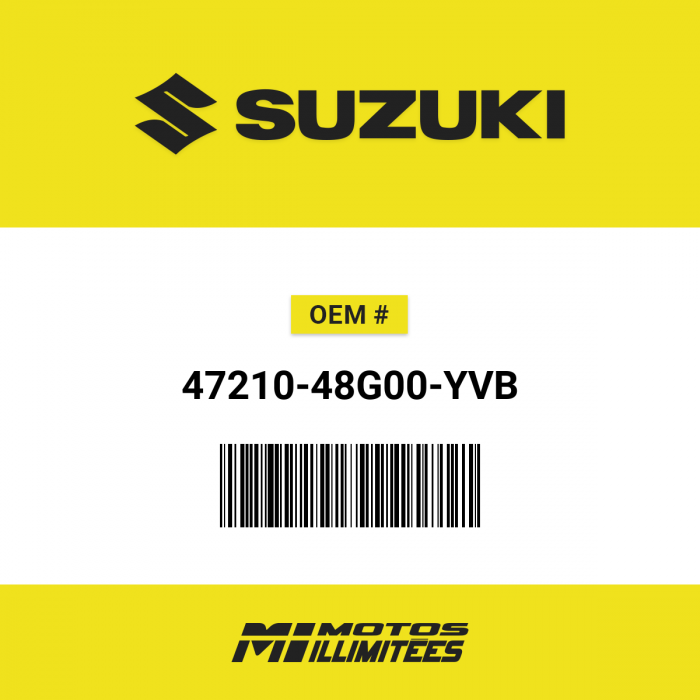Suzuki Cover Side L - 47210-48G00-YVB | FortNine Canada