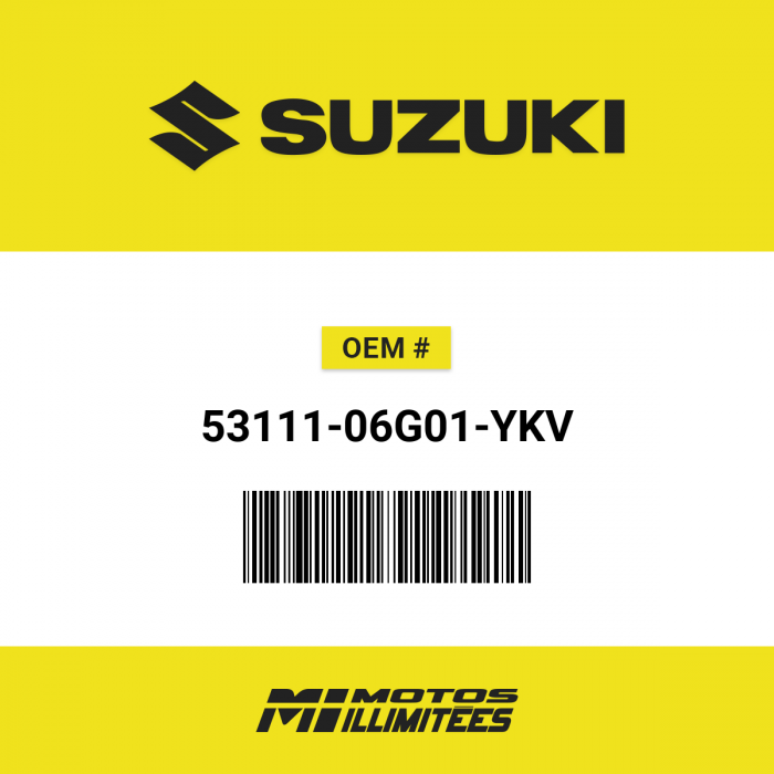 Suzuki Fender FR - 53111-06G01-YKV | FortNine Canada