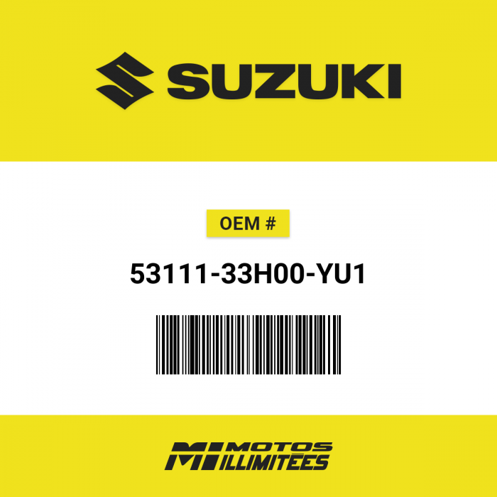 Suzuki Fender Front - 53111-33H00-YU1 | FortNine Canada