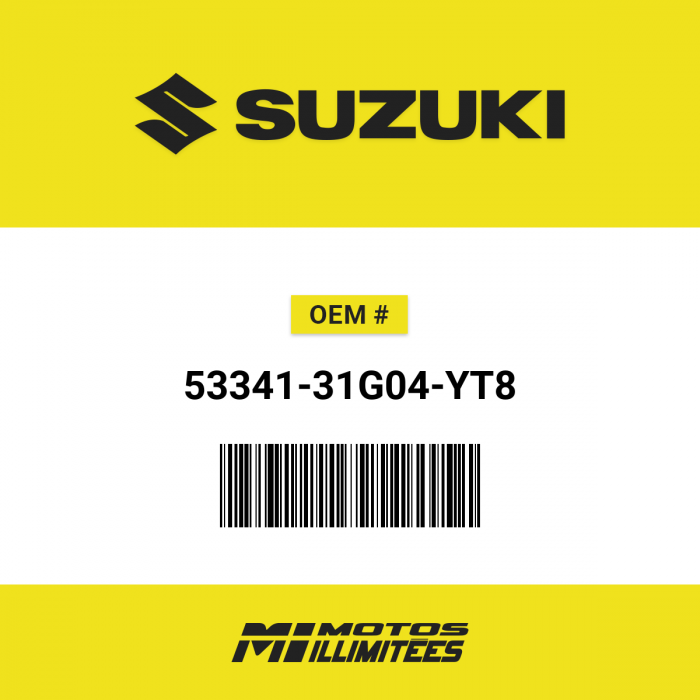 Suzuki Lid Front Bumper - 53341-31G04-YT8 | FortNine