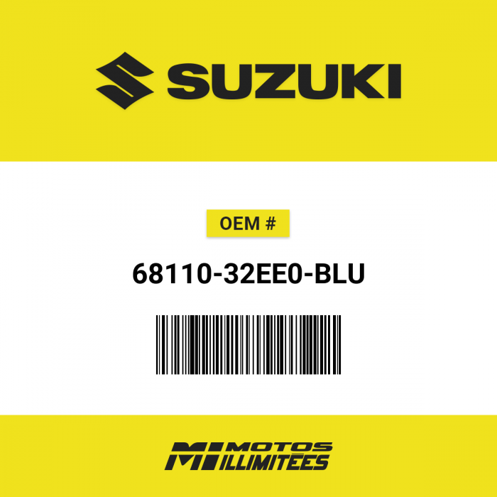 Suzuki Tape Set Fuel Tank - 68110-32EE0-BLU | FortNine Canada