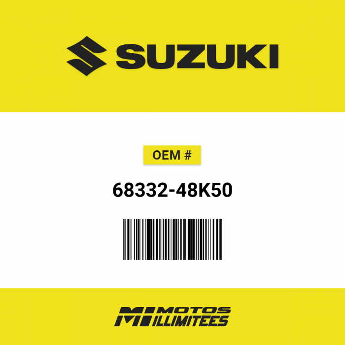Suzuki Label Tire Information - 68332-48K50 | FortNine Canada