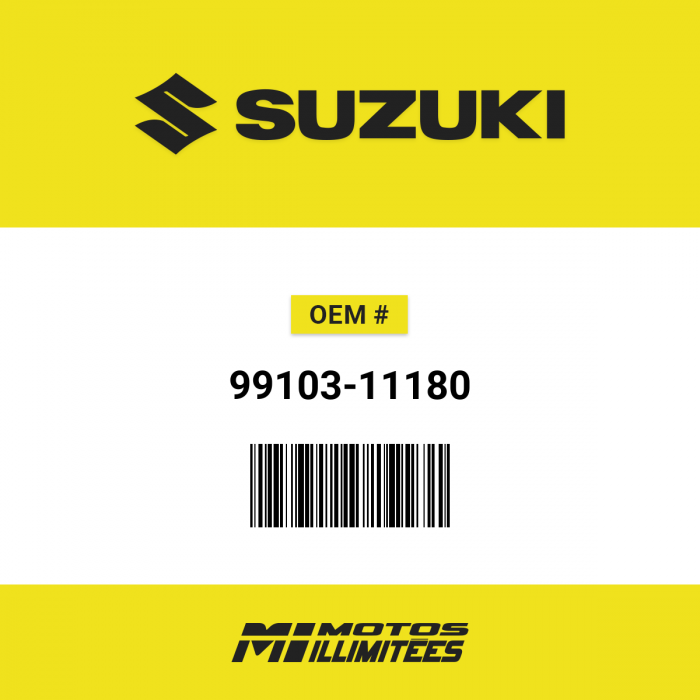 Suzuki Petcock Bolt Set - 99103-11180 | FortNine Canada