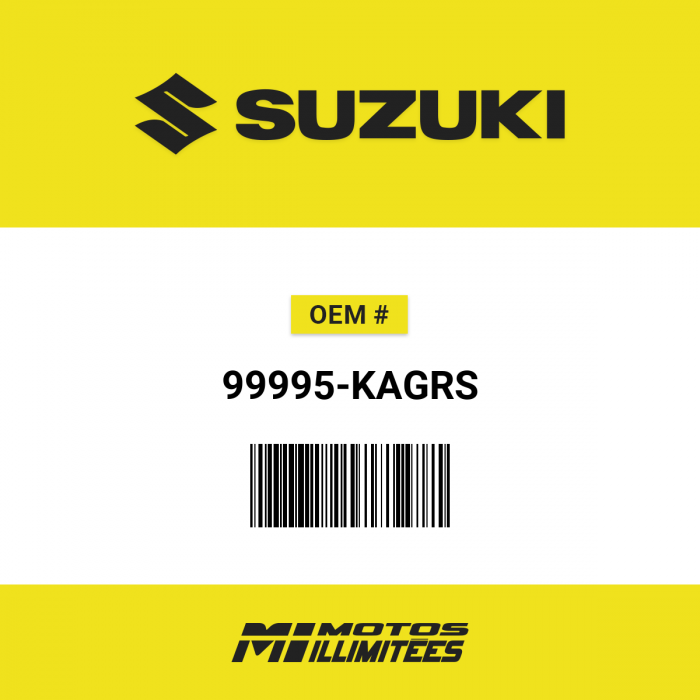 Suzuki KINGQUAD500/750 Decal Grey/STD - 99995-KAGRS | FortNine Canada