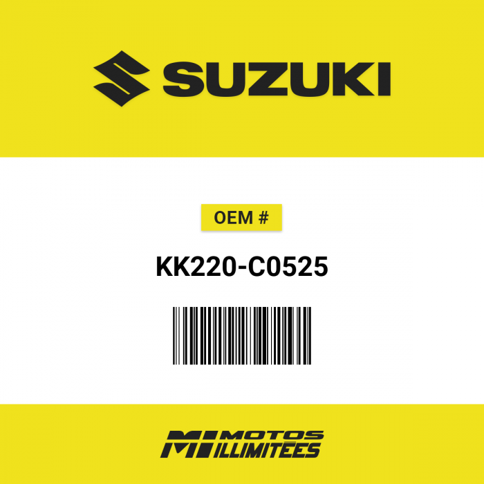 Suzuki Screw-PAN-Cros - KK220-C0525 | FortNine Canada