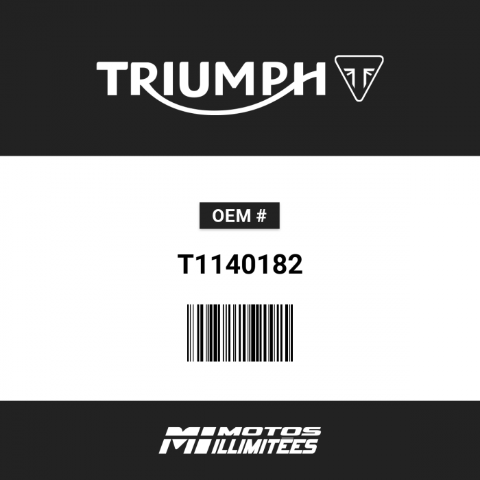 Triumph Spares Kit Cam Chain Tensioner Silver - T1140182 | FortNine Canada