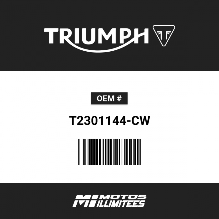 Triumph Rear Panel Right Kit - T2301144-CW | FortNine Canada