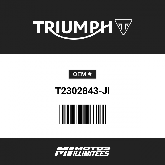 Triumph Kit Side Panel Upper Right - T2302843-JI | FortNine Canada