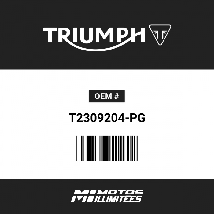 Triumph Frame Cowl Solo Seat - T2309204-PG | FortNine Canada