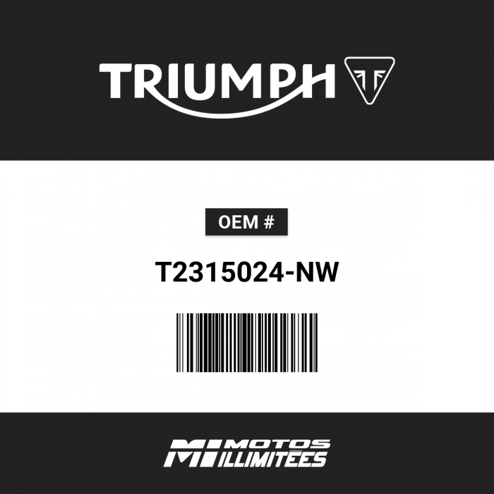 Triumph Flyscreen Crystal White - T2315024-NW | FortNine Canada