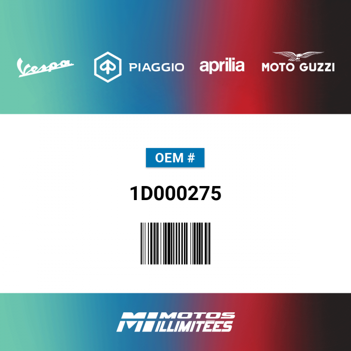 Piaggio Spark Plug Cup - 1D000275 | FortNine Canada