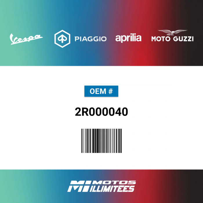 Piaggio Brass Union COD. Rotax 924152 - 2R000040 | FortNine Canada
