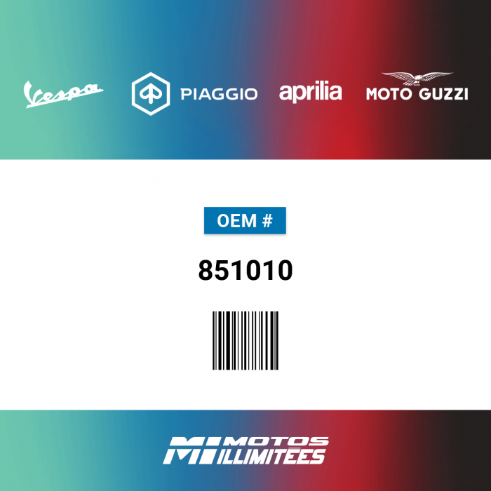 Piaggio Bushing - 851010 | FortNine Canada