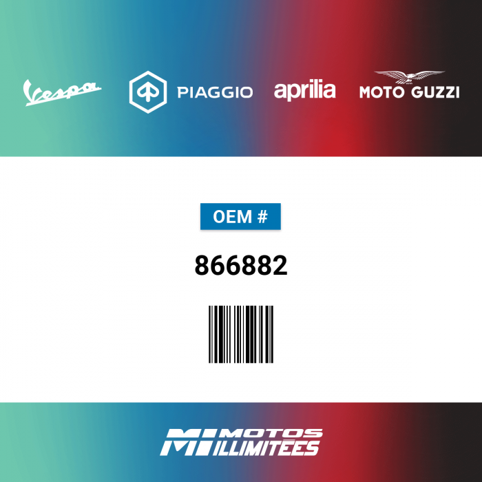 Piaggio Clip - 866882 | FortNine Canada